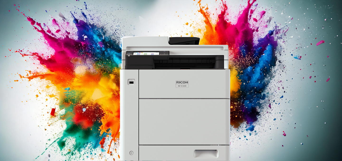 Colour laser printer all-in-one M C320FW | Ricoh Europe